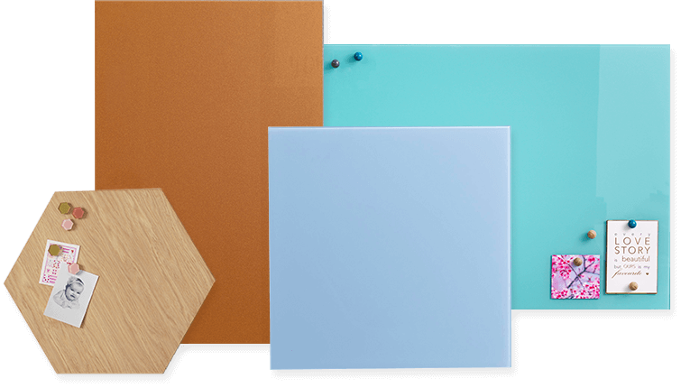 Whiteboards, Pinboards & Glassboards | Home & Office | Designer Allboards