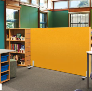 VISTA Mobile Lightweight Pinboard Display Divider Screen | Designer ...