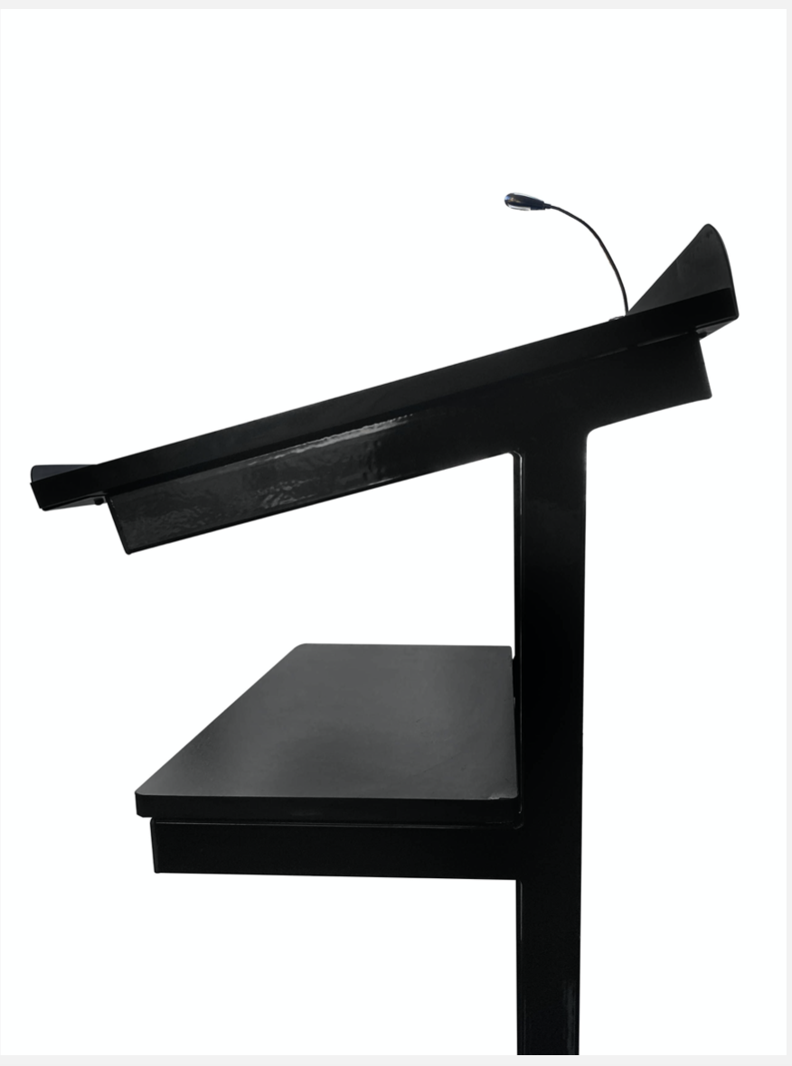 Professional Black Lectern - Buy Online | Designer Allboards
