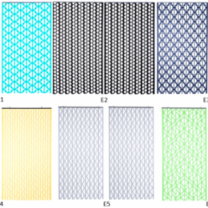 Hanging Expanding Cascade Screen | Designer Allboards