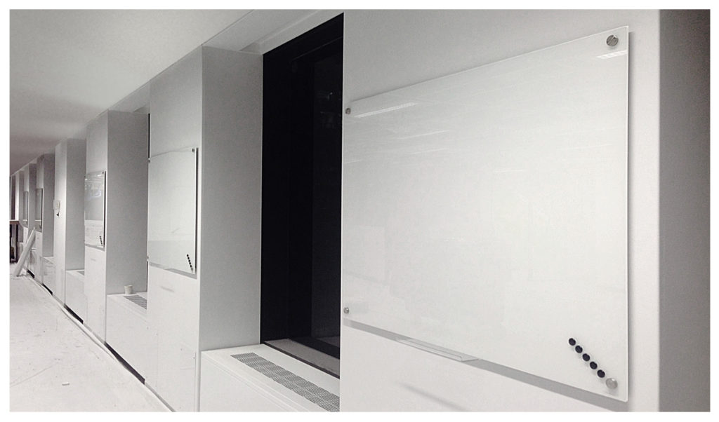 White Lumiere Magnetic Glassboards - Starphire Glassboards | Designer ...