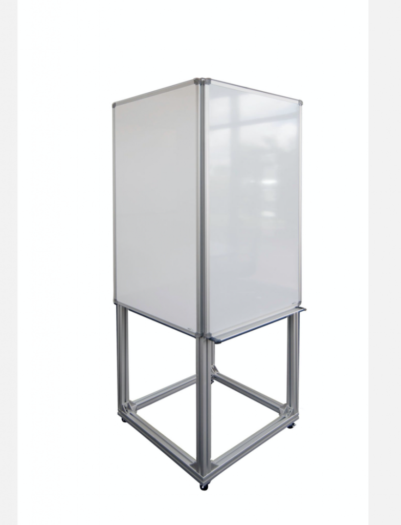 Mini Cube Mobile Whiteboard Cupboard | Designer Allboards